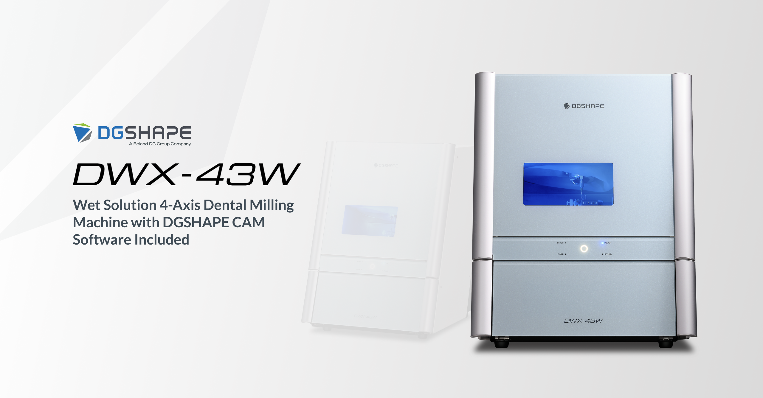 DWX-43W - DGSHAPE - Dental Milling Machine